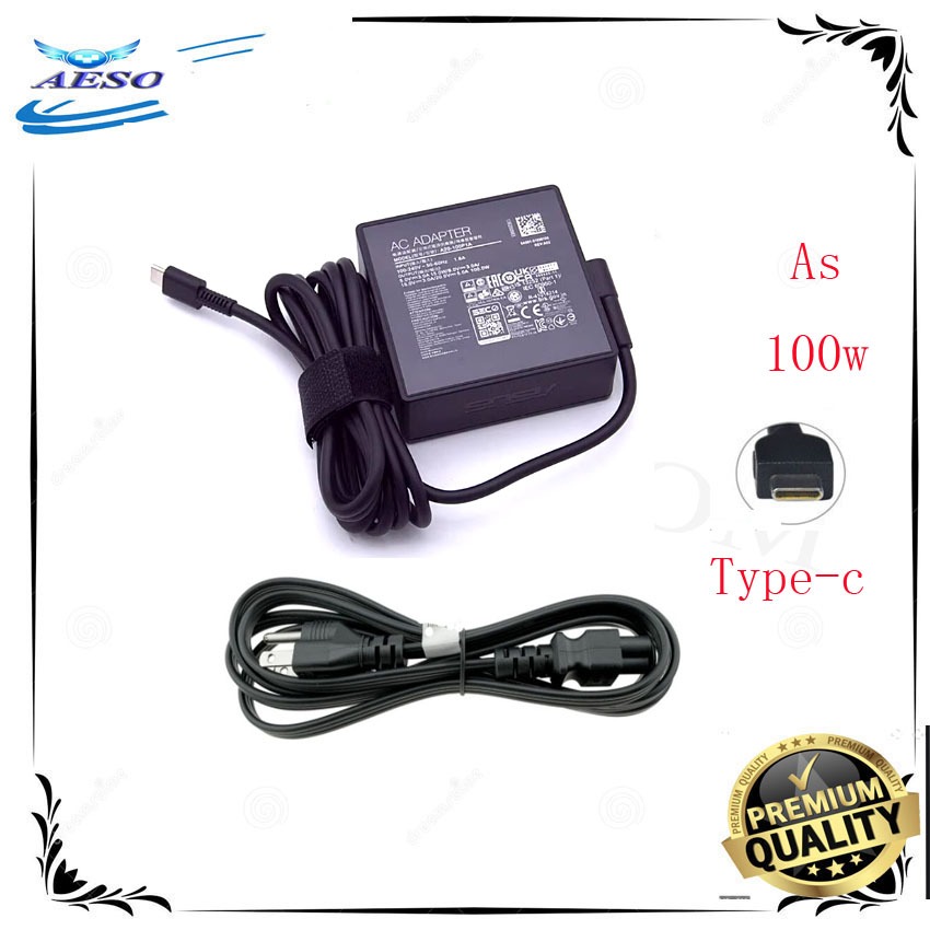 Type-C 100W 20V 5A Power Adapter For ASUS ROG Flow X13 GV301 | Shopee ...