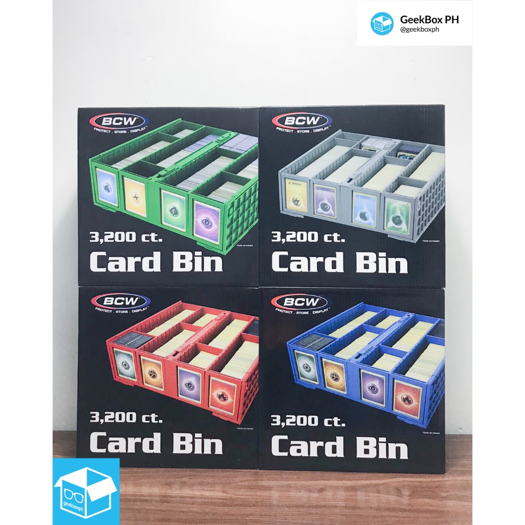 BCW Collectible Card Bin 3200 ct (STORAGE BOX ONLY) | Shopee Philippines