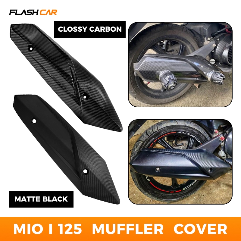 YAMAHA Mio i 125 Muffler Cover Mio Soul i 125 Heat Guard Cover Glossy ...