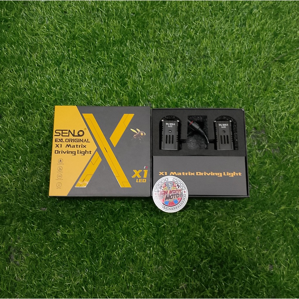 Senlo X1 plus 60watts mini driving light with warranty card | Shopee ...