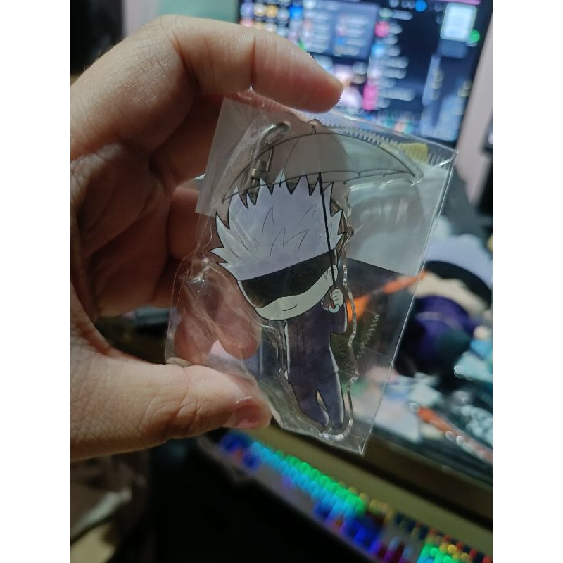 [SET or PER PC] JUJUTSU KAISEN JJK GOJO SATORU KEYCHAINS | Shopee ...
