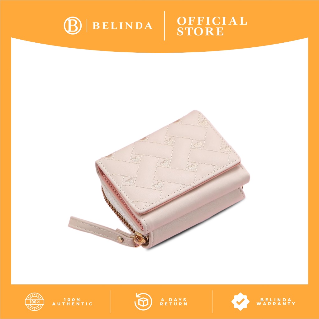BELINDA Wallet For Woman Leather Korean Fashion Multi-Slot Card Holder ...