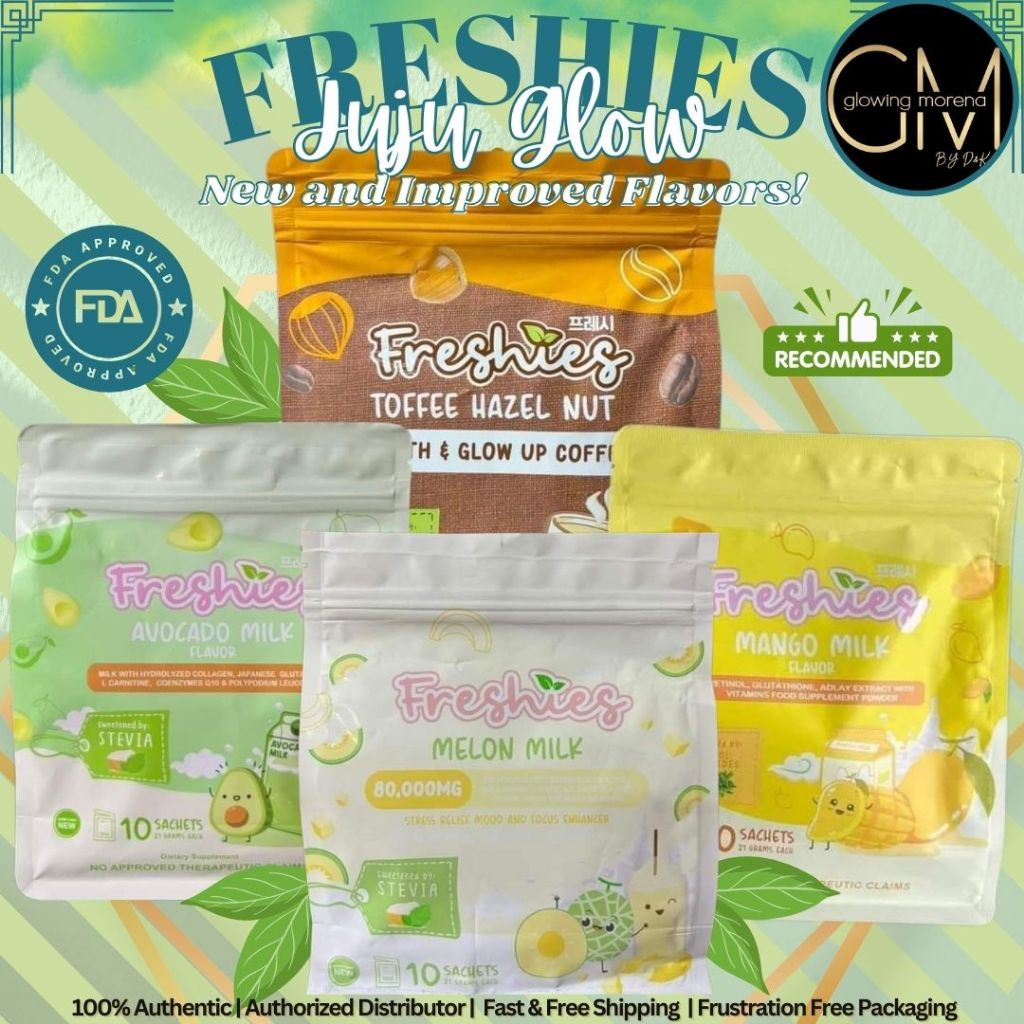 Juju Glow Freshies: New Flavor of Refreshments with Collagen and Oral ...