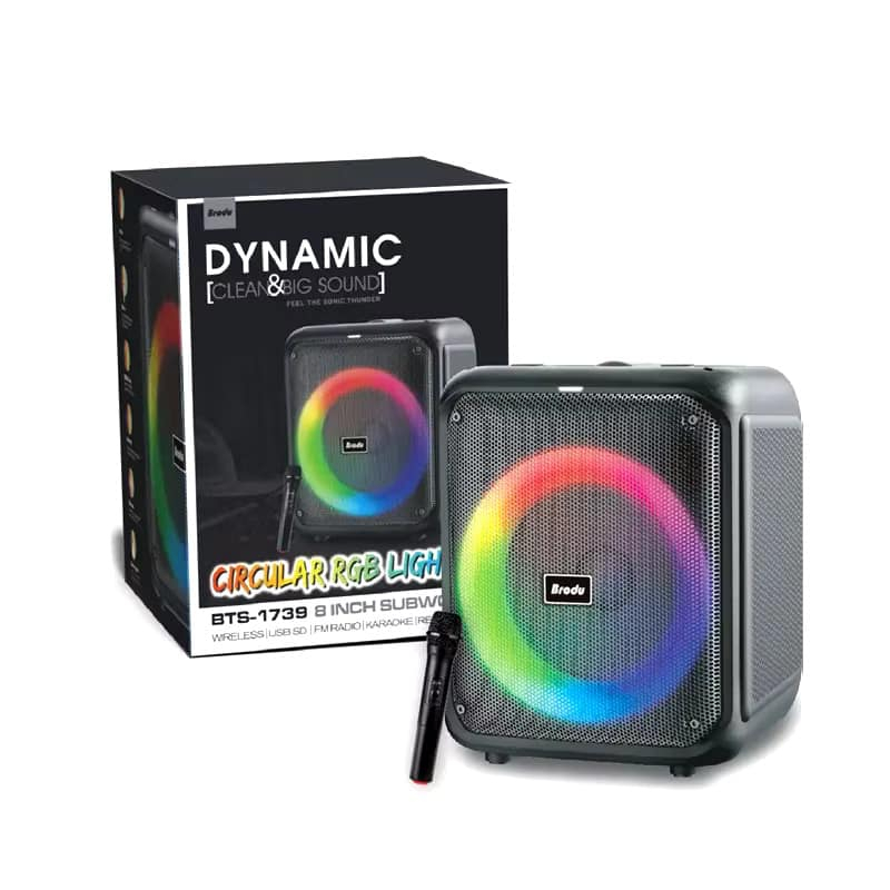 Songear Home Use Big Bass Karaoke Boombox Strong Sound Party Speaker ...