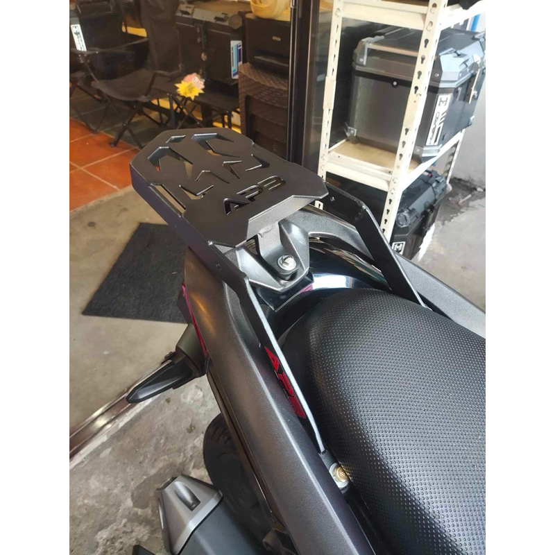 Honda Click 125/150 Laser Cut Plated (Stay Grab Bar) APB Monorack ...