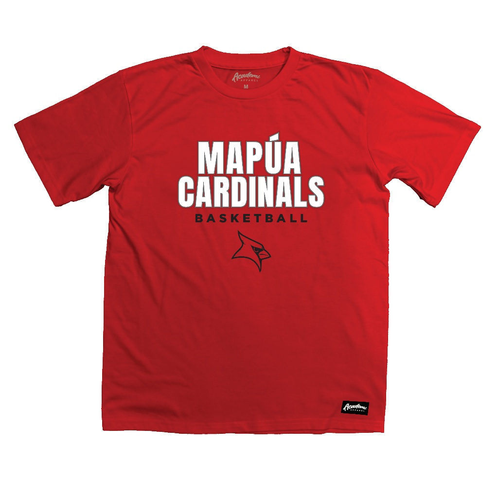 MAPUA CARDINALS BASKETBALL T-SHIRT/Mapua University Shirt/Unisex/Cotton ...