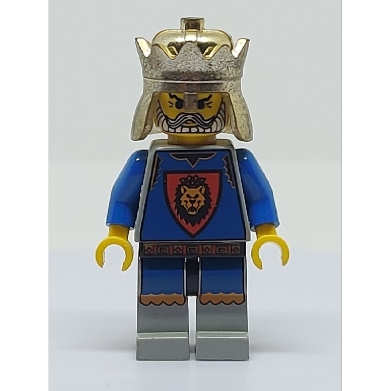 LEGO Castle - Knights Kingdom I - King Leo Minifigure cas035 | Shopee ...