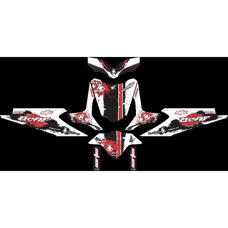 Honda Beat fi full body decals 2021 2022 2023 model and old model ...