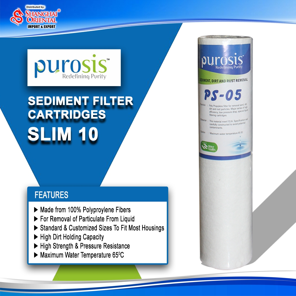 Sediment Filter SL10 (PUROSIS) | Shopee Philippines