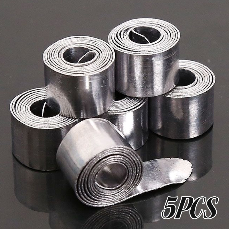 5Pcs Fishing Soft Lead Sheet Strip Sinkers Weights | Shopee Philippines
