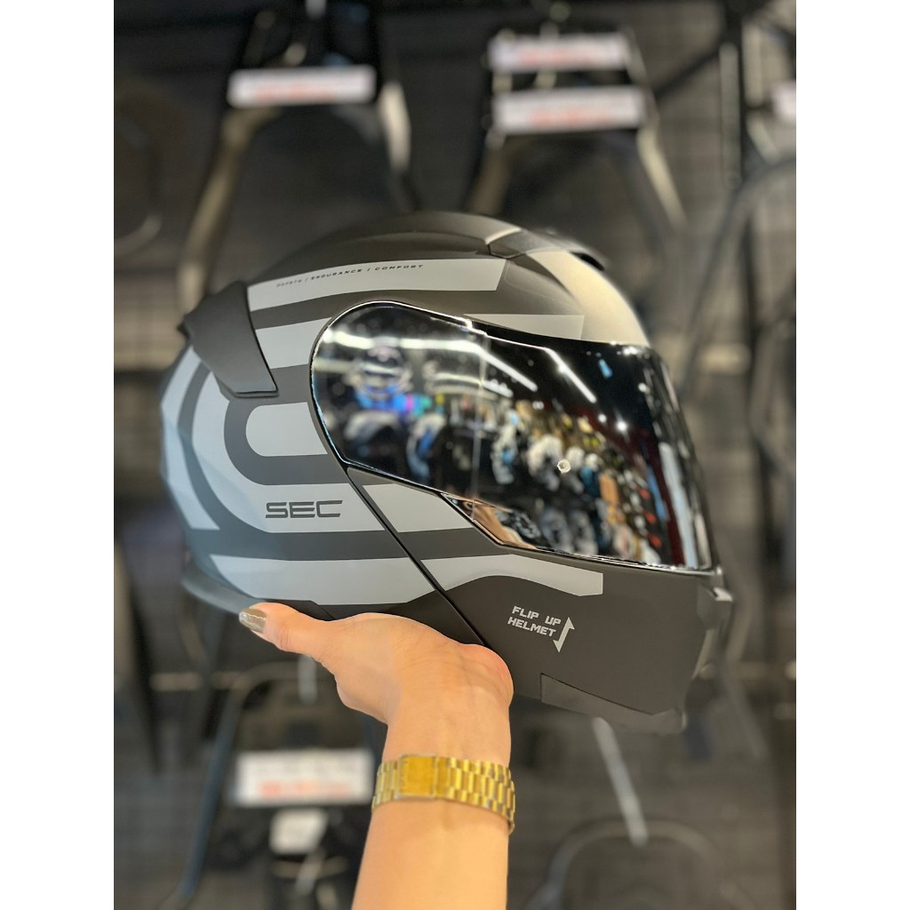 SEC PILOT- BRAND 2023 Modular Helmet dual visor(FLIP UP HELMET ...