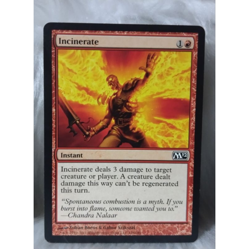 Whipflare/Incinerate/Commander Liara Portyr - Magic 2012/New Phyrexia ...