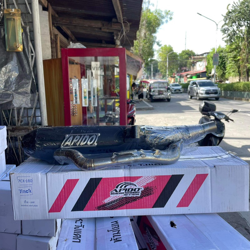 APIDO V4 PCX 160 STAINLESS EMBLEM | Shopee Philippines