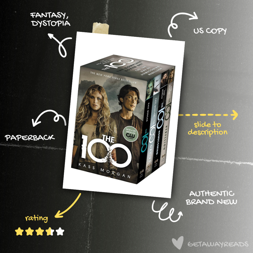 The 100 Complete Boxed Set by Kass Morgan (Paperback) | Shopee Philippines