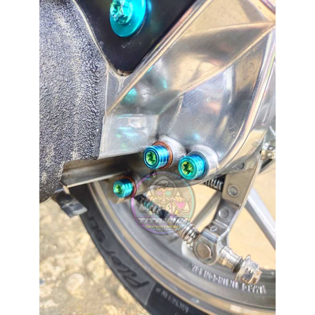 GEAR BOLTS Honda click Hand lathe design GR5 | Shopee Philippines