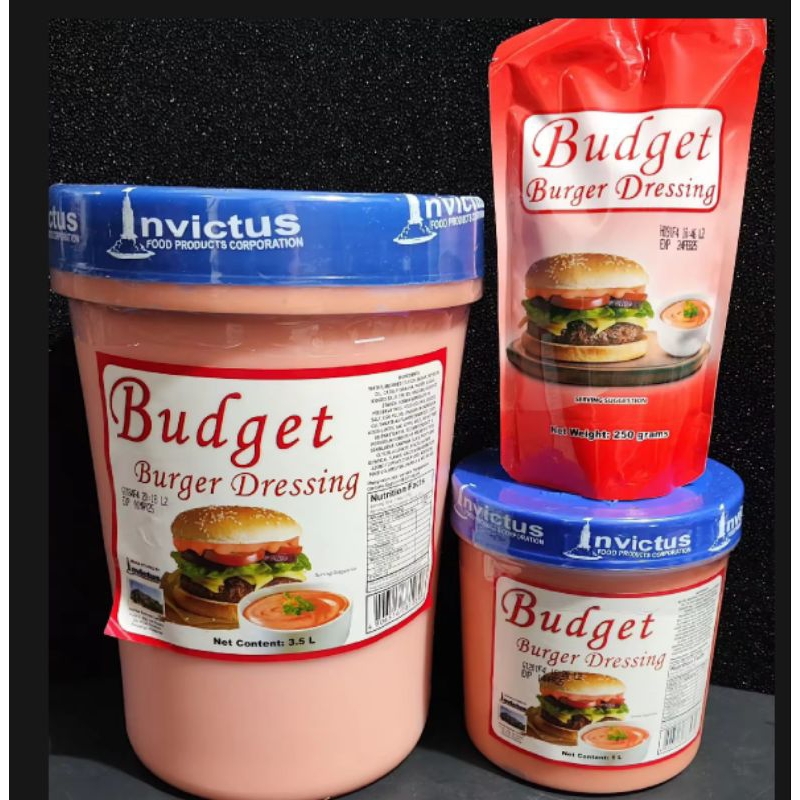 BURGER DRESSING FOR BURGER AND SANDWICH VALUE pack | Shopee Philippines