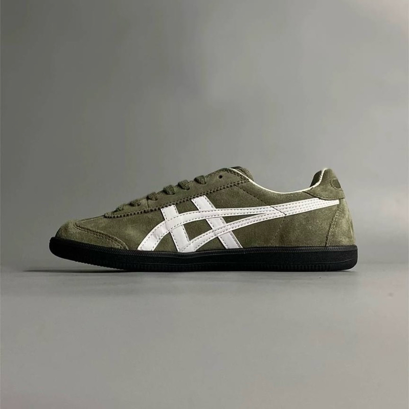 Tiger Tokuten Burnt Green White by The Shoe Emporium | Shopee Philippines