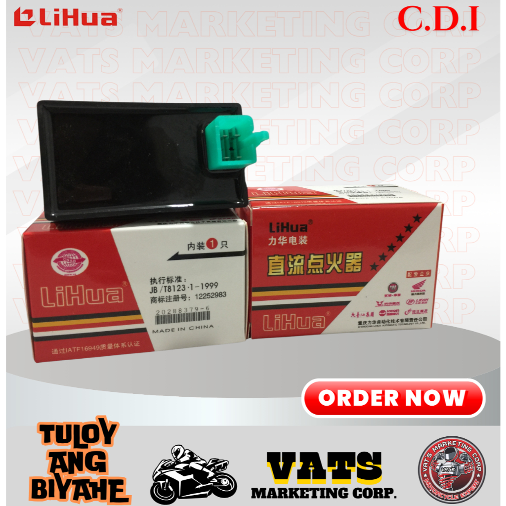 LIHUA | CDI UNIT BATTERY OPERATED 4PINS |LIFAN 110/LF110 ALL FOR CHINA ...