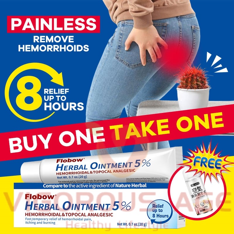 【BUY 1 TAKE 1】100% Original Authentic HEMORRHOIDS Treatment Almoranas ...