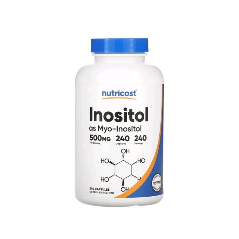 Nutricost Inositol, 500 mg, 240 Capsules | Shopee Philippines