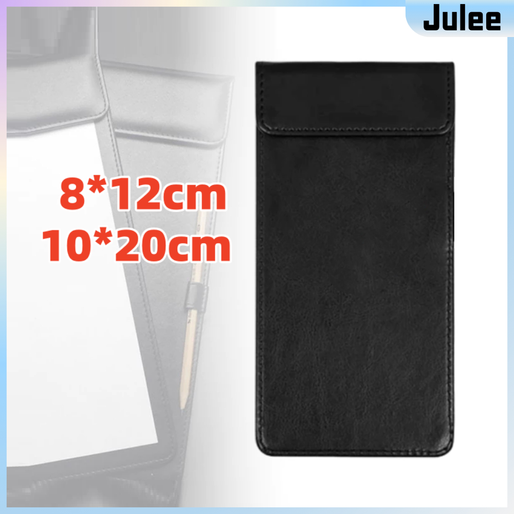 Menu Cash Bill Holder Leather Magnetic Checkout Clip Receipt Holder For ...