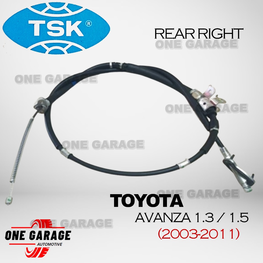 Hand Brake Cable REAR For TOYOTA AVANZA 1.3 / 1.5 (2003-2011) | Shopee ...