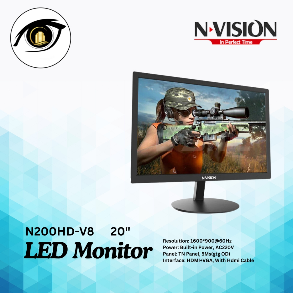 Nvision N200HD-V8 LED Monitor | Shopee Philippines