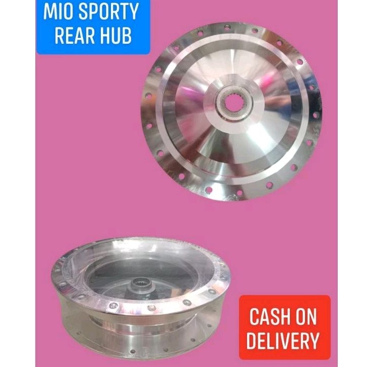 MIO SPORTY REAR HUB (CHROME PLATED) | Shopee Philippines
