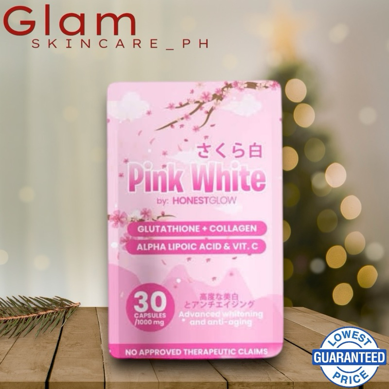 Honest Glow Pink White Capsule | Shopee Philippines