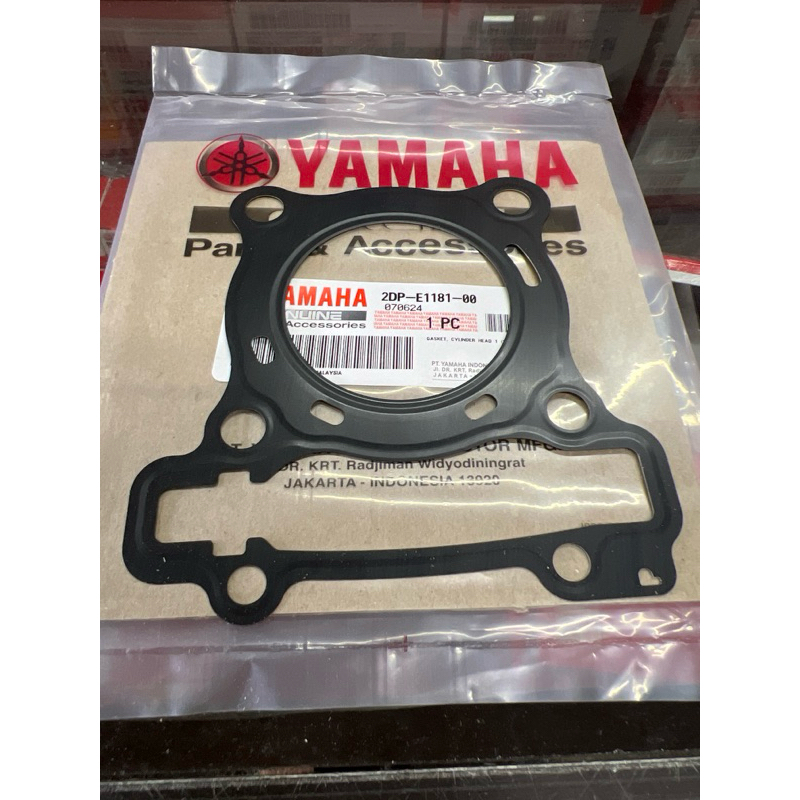 2DP-E1181-00 GENUINE CYLINDER HEAD GASKET AEROX NMAX SNIPER155 | Shopee ...