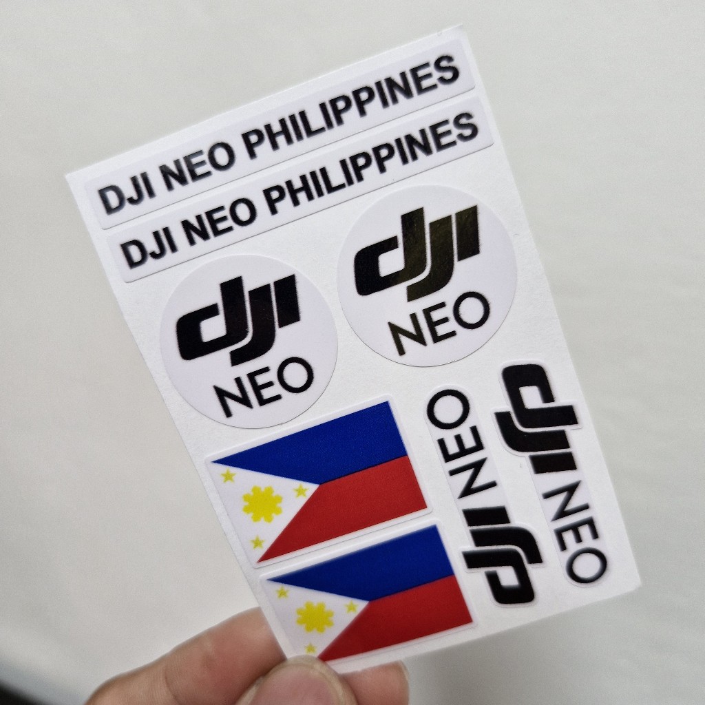 DJI NEO PHILIPPINES STICKER (FREE WHEN YOU BUY ANY DJI NEO RELATED ...