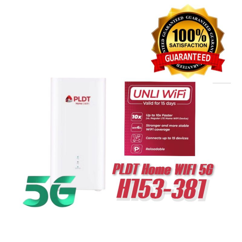 PLDT Home WIFI 5G H153-381 10x Faster | Shopee Philippines