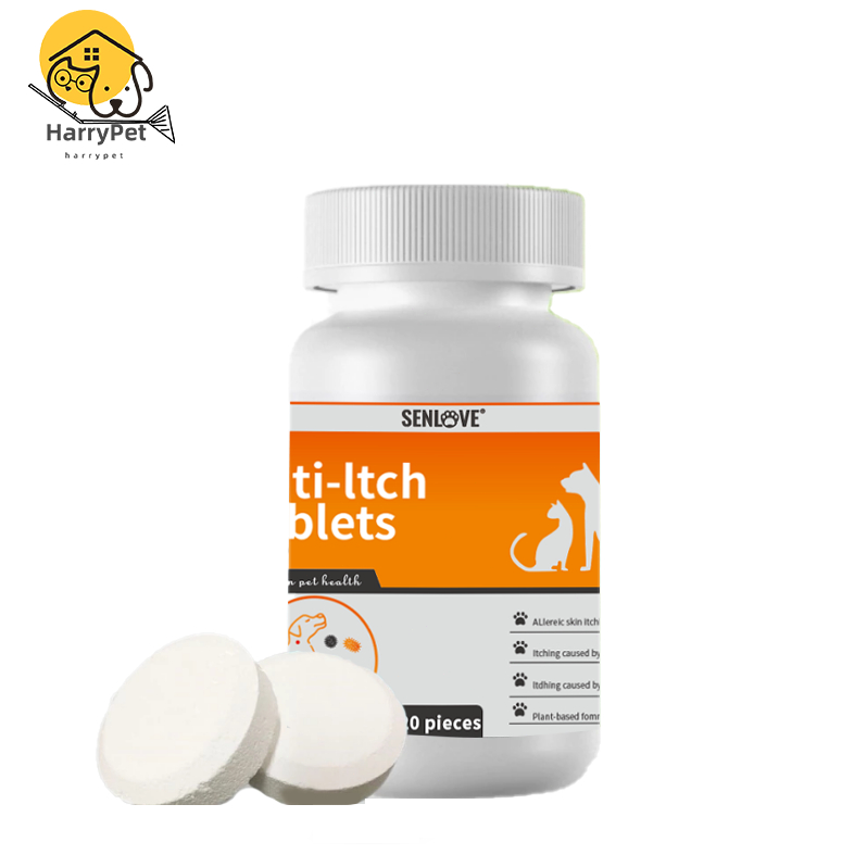 SENLOVE Anti Itch For Dog Tablets Cat Dog Medicine For Skin Disease ...