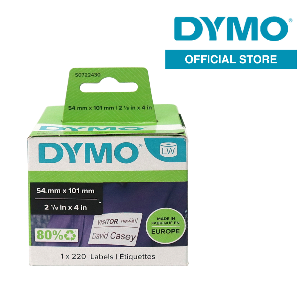 DYMO Label Writer/Name Tags/Labels 101x54mm (99014) | Shopee Philippines