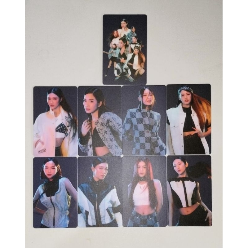 [FANMADE] BINI BILLBOARDPH PHOTOCARD 9pcs with backprint (atm size ...