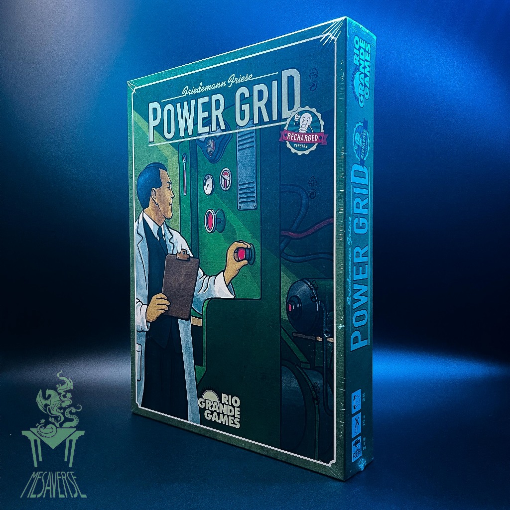 [Original] Power Grid: Recharged Version Board Game | Shopee Philippines