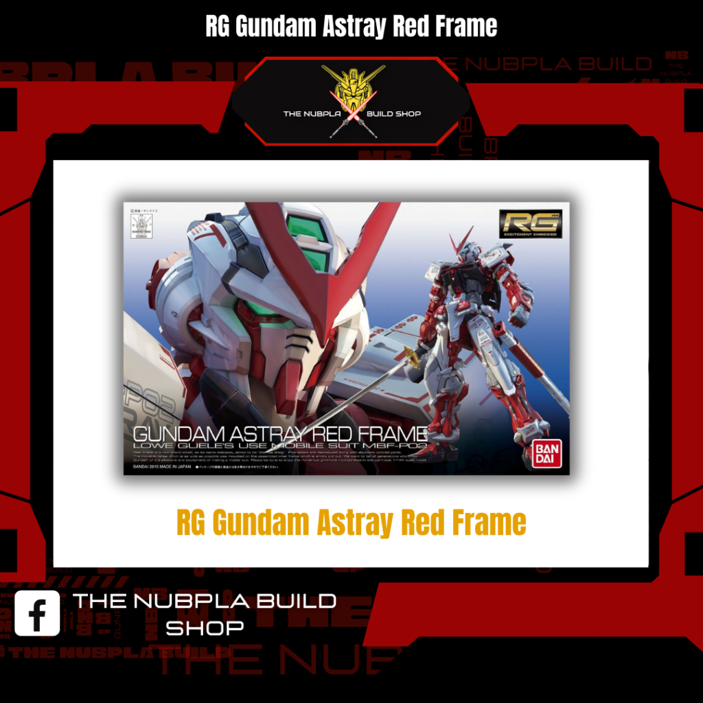 RG Gundam Astray Red Frame | Shopee Philippines