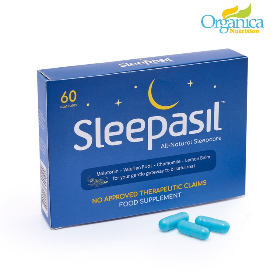 SLEEPASIL Melatonin; Chamomile And Valerian Root 1 Capsule | Shopee ...