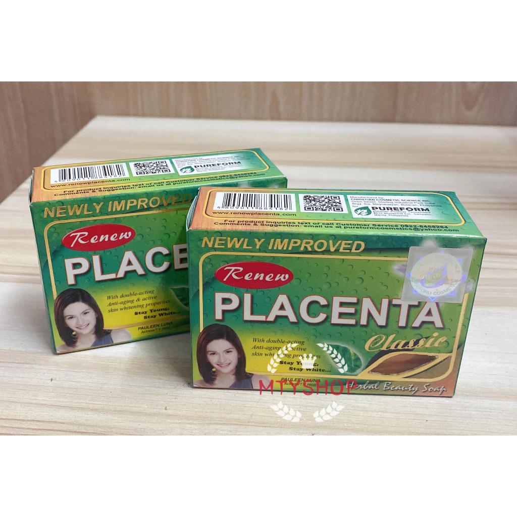 Renew Placenta soap (135g/90g) & Renew Placenta Niacinamide soap ...