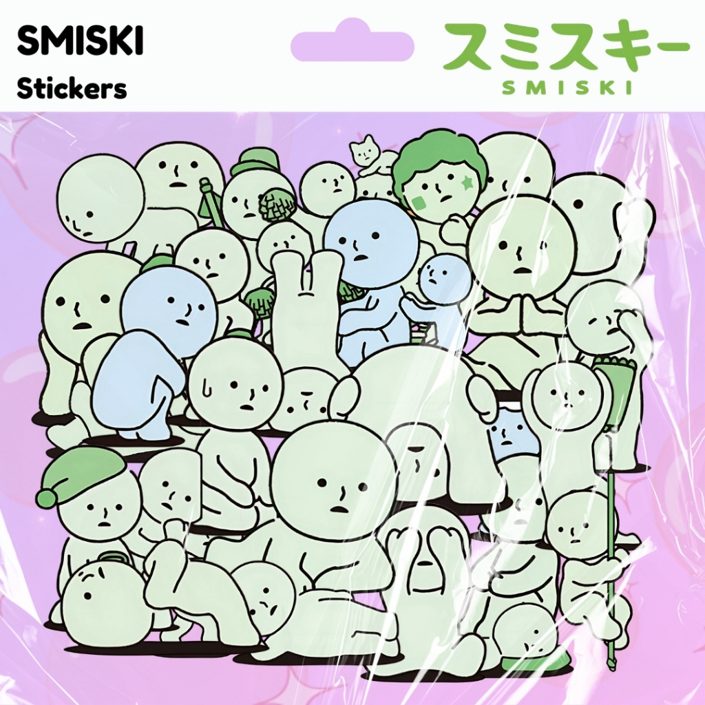 SMISKI Stickers - Vinyl Waterproof Stickers Sonny Angel | Shopee ...