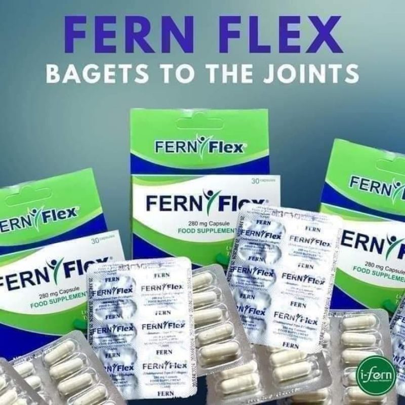 Fern Flex 280mg Capsule 30 Capsules | Shopee Philippines