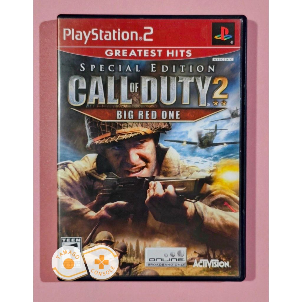 Call of Duty 2 Big Red One - [PS2 Game] [NTSC - ENGLISH Language ...