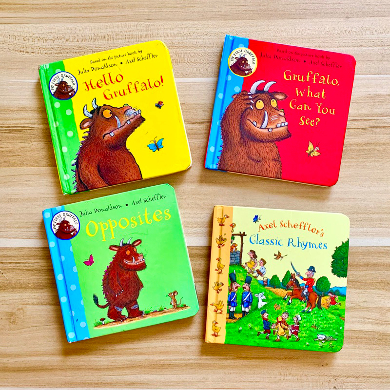 Julia Donaldson & Axel Scheffler's My Gruffalo Books | BB | Shopee ...