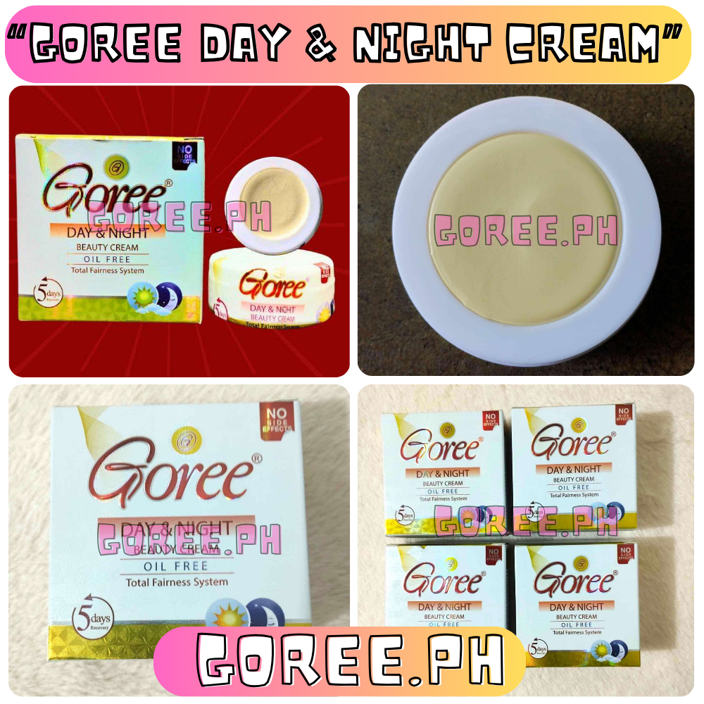Goree Day and Night Beauty Cream | Shopee Philippines