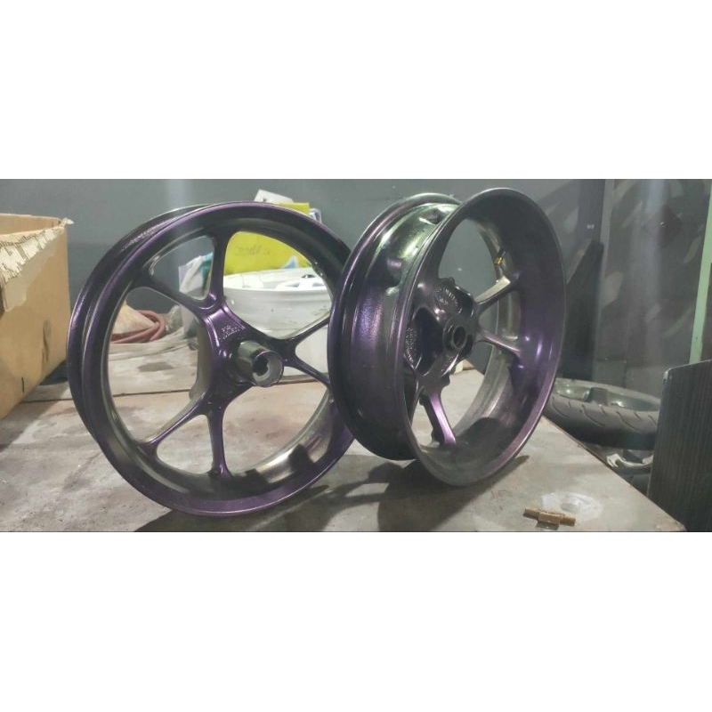 Nmax V2 stock Mags Done in Prism Purple | Shopee Philippines