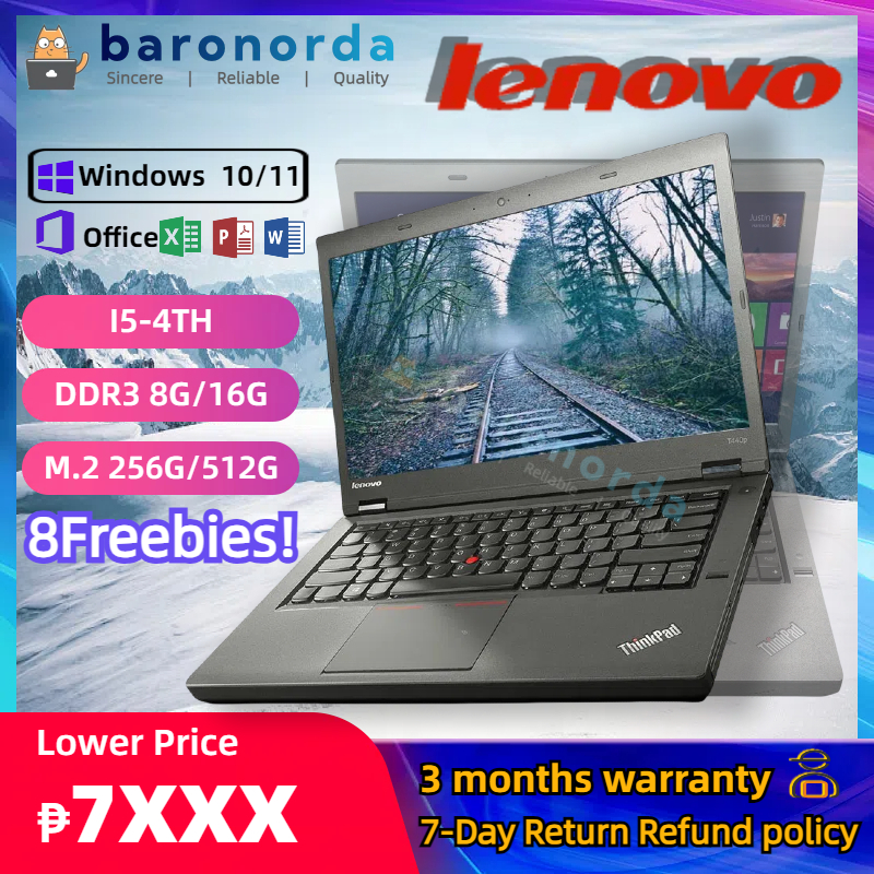 Used Lenovo ThinkPad T440P 14 inch optical drive Core i5 4th CPU office ...
