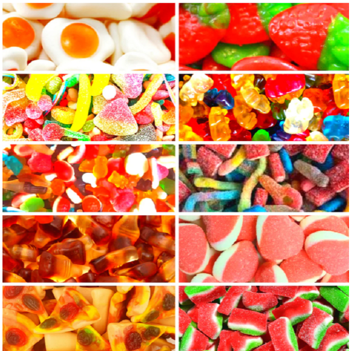 Candy Children's Snacks Party Candy 250g Gummy Series Candy | Shopee ...
