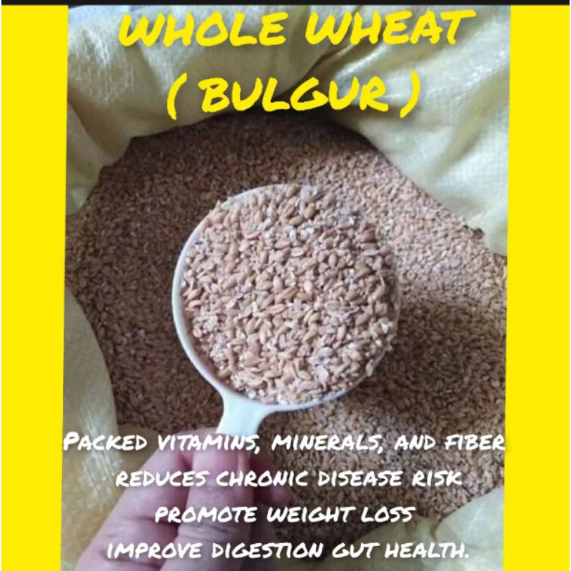 BULGUR WHOLE WHEAT 1kilo Vacuum sealed | Shopee Philippines