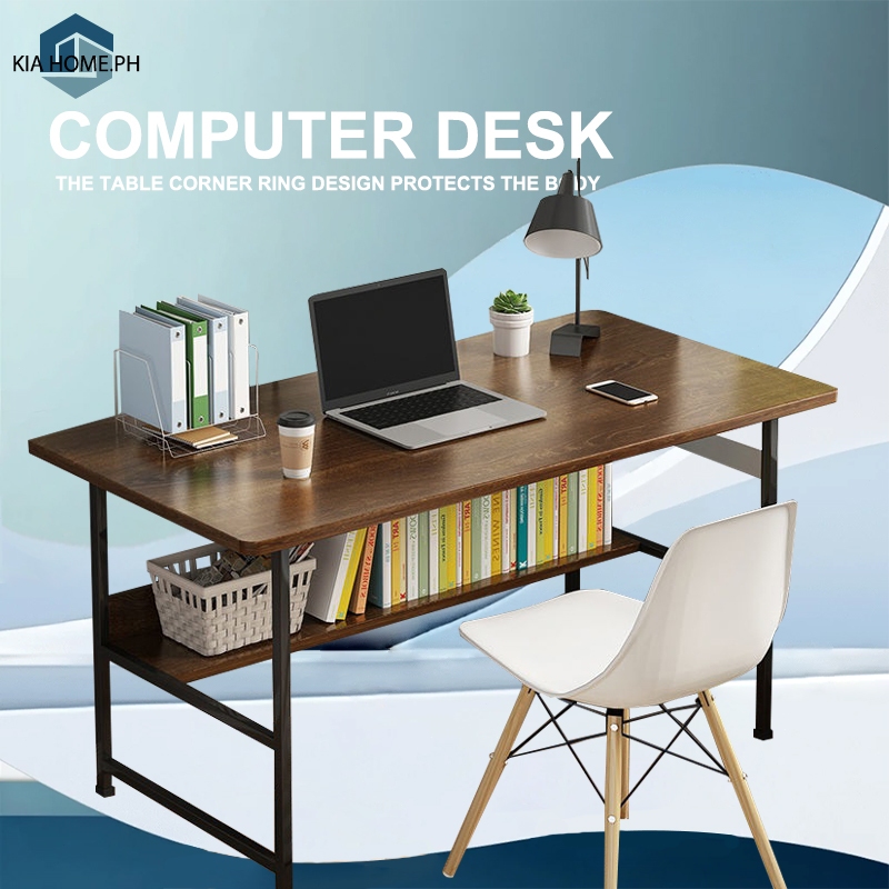 KIA HOME Computer desk desktop table economical bedroom student office ...