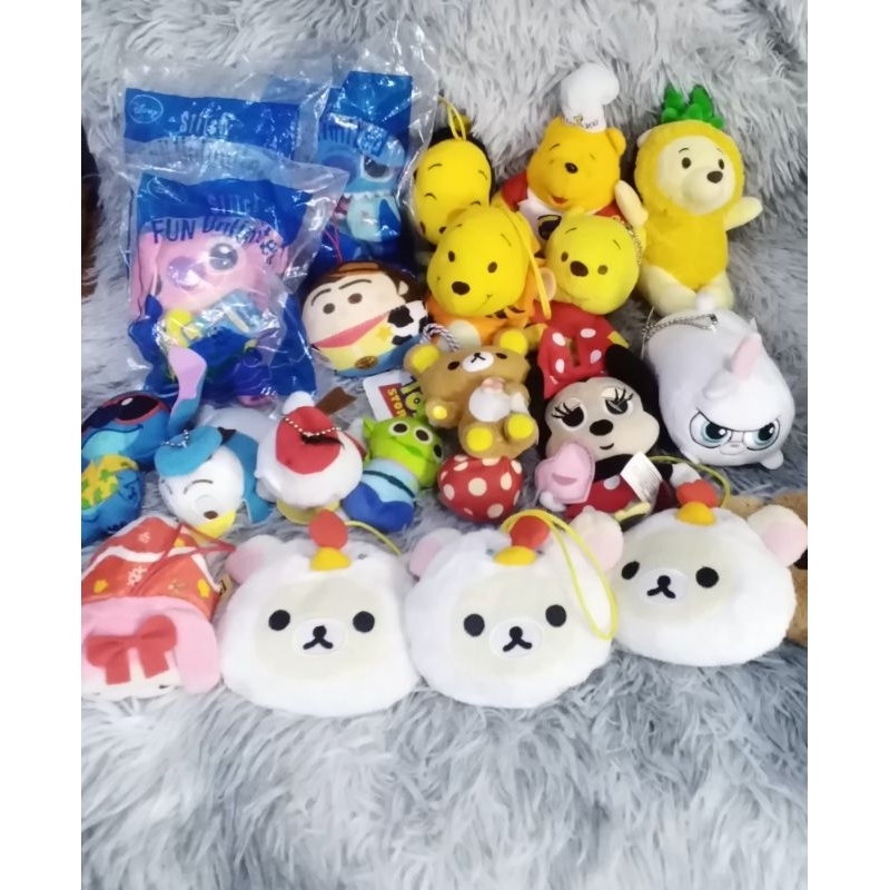 Assorted Character Disney Sanrio San x bag charms preloved | Shopee ...